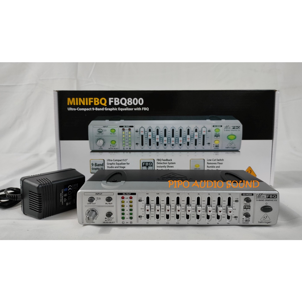Jual Behringer MINIFBQ FBQ800 / FBQ 800 / FBQ800 | Shopee Indonesia