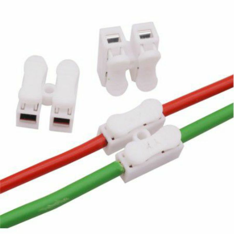 Jual Quick konek sambungan kabel klip 2 pin 12v 24v mobil motor truk ...