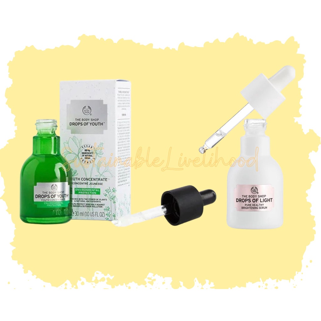 Jual [ORIGINAL] TBS The Body Shop Drops of Youth Concentrate Serum 30ml ...