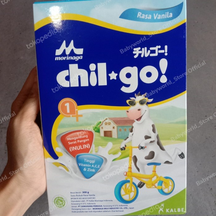 Jual Chilgo / chil go 1+ susu anak 1-3 tahun VANILA/ MADU 300gr (BARU ...