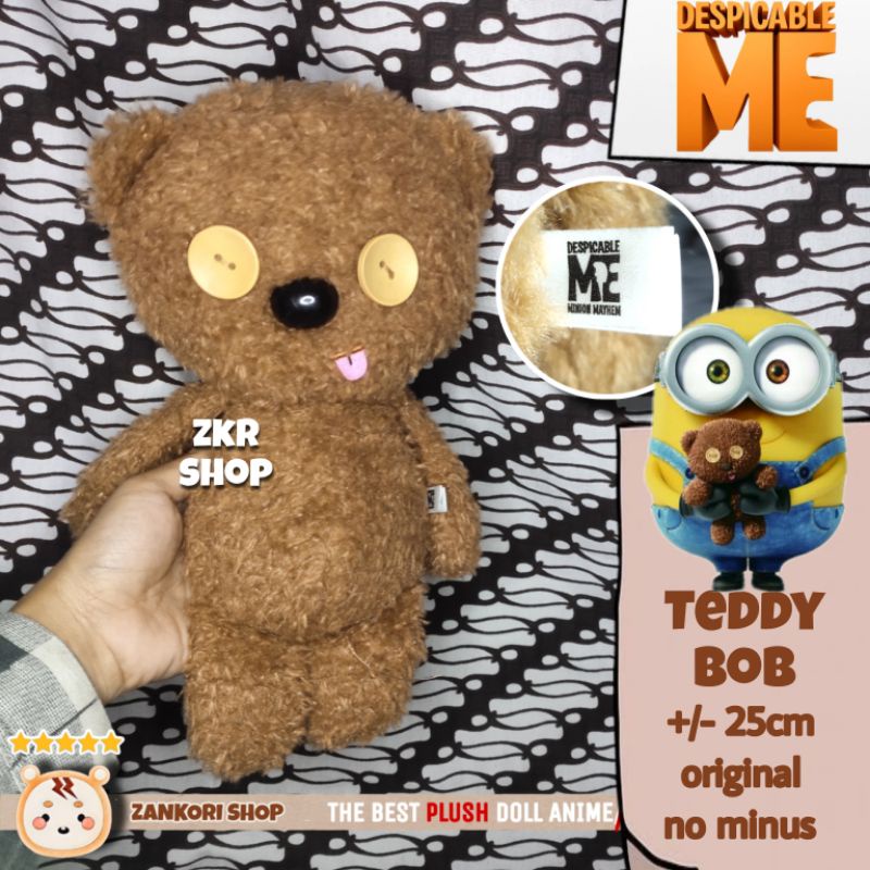 Jual RARE ITEM!!! BONEKA TEDDY TIM MINION ORIGINAL (DESPICABLE ME ...