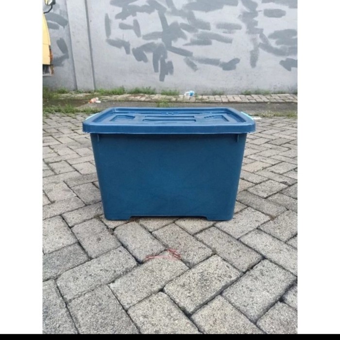Jual container box phylia cx 075 biru via gojek dan grab | Shopee Indonesia