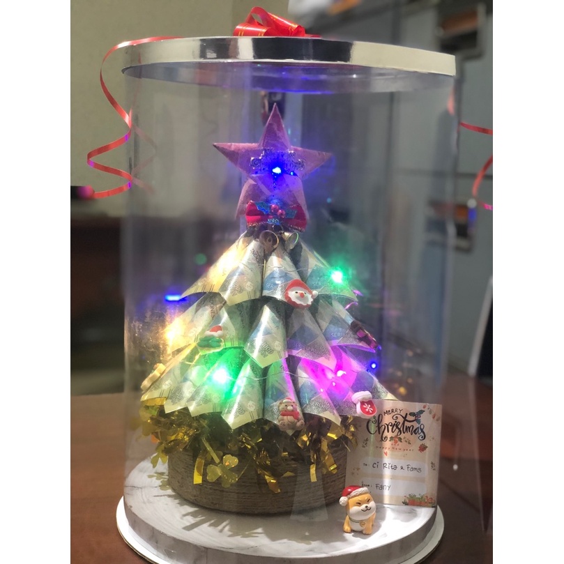 Jual BOX BULAT (TINGGI 15 CM ) SESERAHAN/ HANTARAN/GIFTBOX / CAKE BOX ...