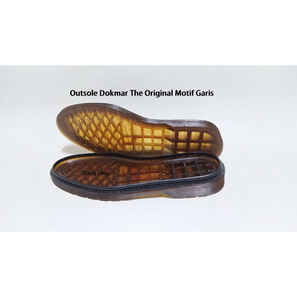 Jual Outsole Odrey Dokmar The Original Motif Garis Warna Coklat Kaca ...
