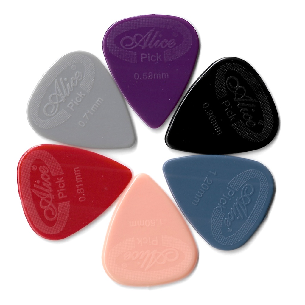 Jual 5pcs Alice AP-G Projecting Nylon Pick Gitar | Shopee Indonesia
