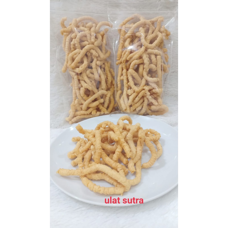 Jual ULAT SUTRA/AKAR KELAPA/CEMILAN JADUL/STIK KETAN/CEMILAN GURIH/ASIN ...