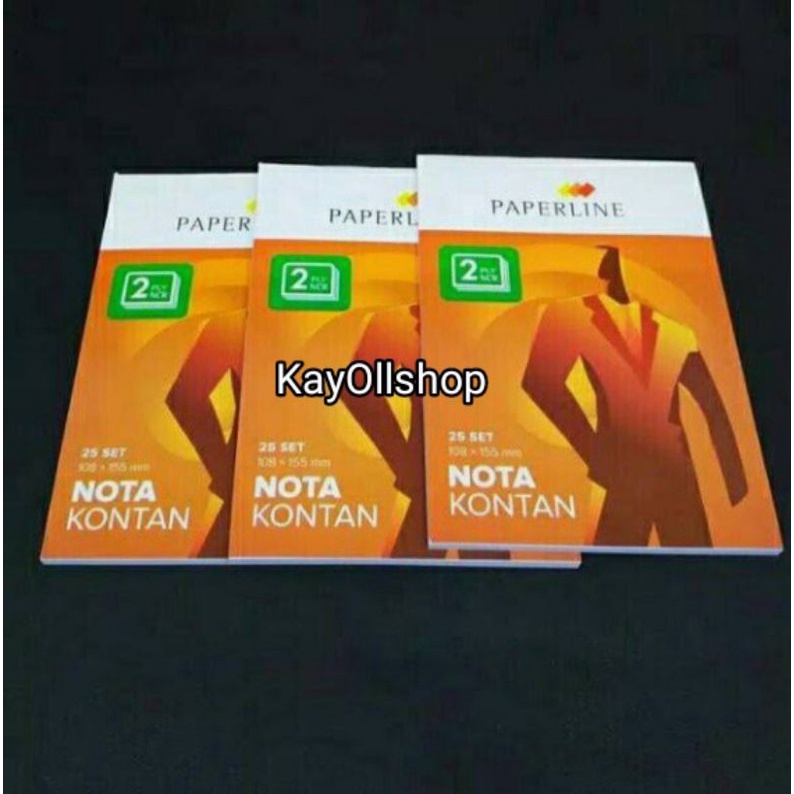 Jual Paperline Nota Kontan Kecil 2 ply | Shopee Indonesia