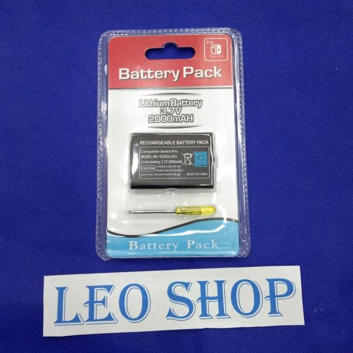 Jual BATERAI PRO CONTROLLER NINTENDO SWITCH LITHIUM BATTERY 3.7V ...