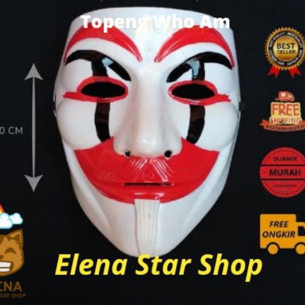 Jual topeng hacker gold dan silver | Shopee Indonesia