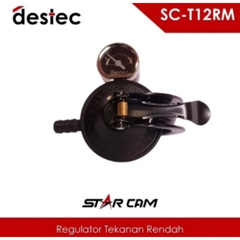 Jual REGULATOR GAS LPG STARCAM DESTEC SC T 12RM | Shopee Indonesia