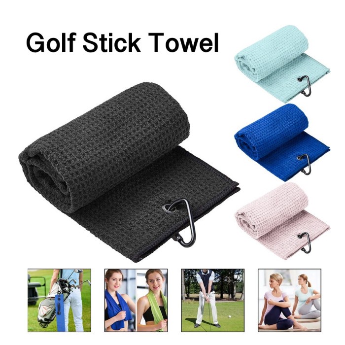 Jual Golf Stick Head Club Towel Cleaner - Handuk Lap Stik Golf | Shopee ...
