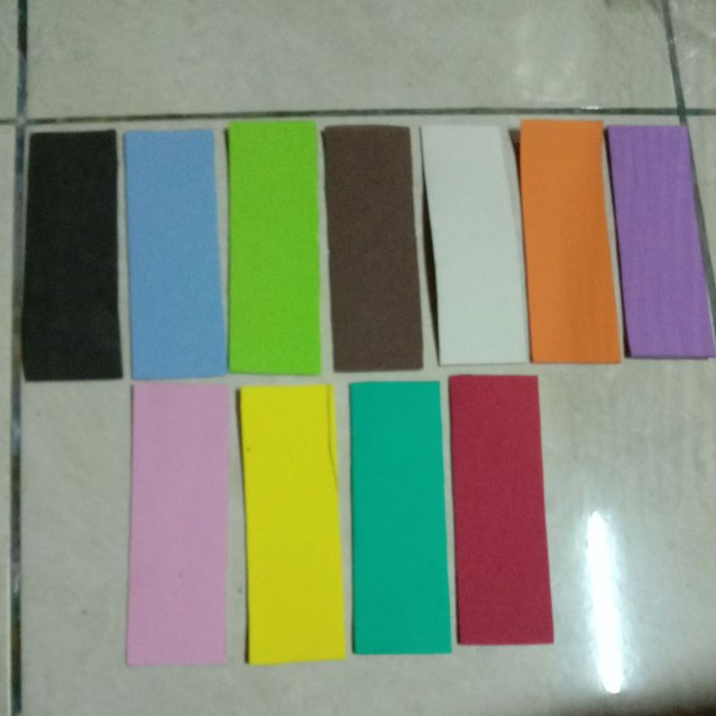 Jual Eva Foam || Busa Ati || Spon Ati Warna || isi 12 pcs | Shopee ...