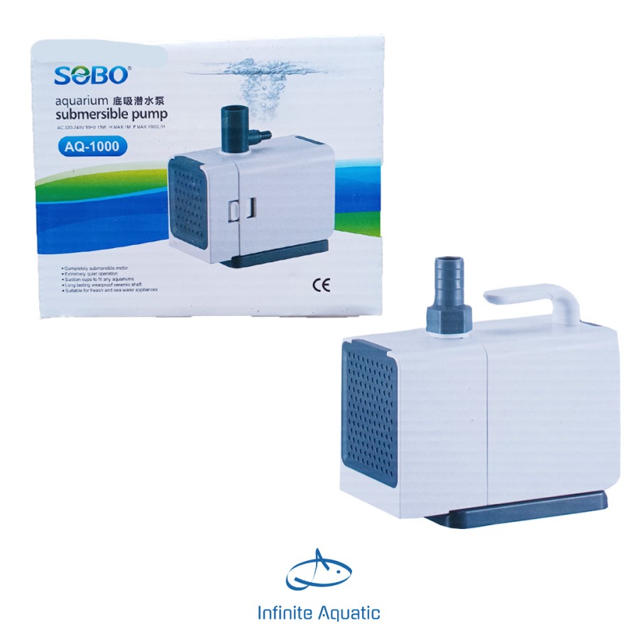 Jual Pompa Air SOBO AQ-1000 Water Pump Pompa Celup Aquarium | Shopee ...