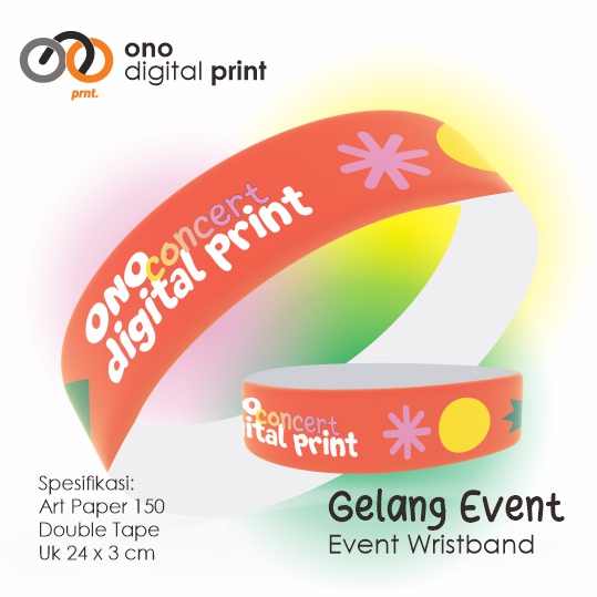 Jual Gelang Event | Event Wristband | Event Bracelet | Acara Konser ...