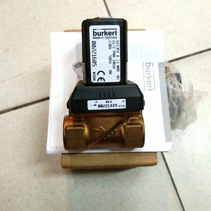 Jual Selenoid Valve Burkert 6213Ev A 13 Nbr Ms | Shopee Indonesia
