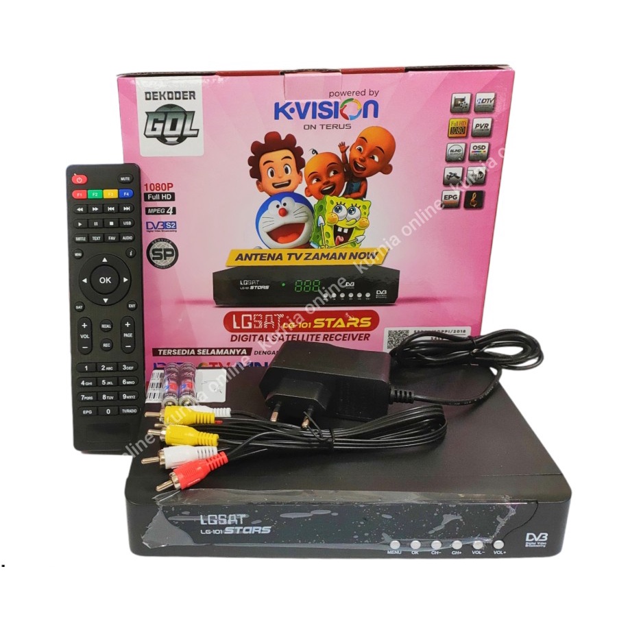 Jual Receiver Parabola LG Sat K-Vision | Shopee Indonesia