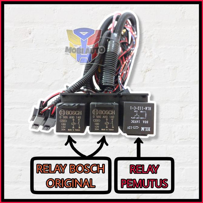 Jual Kabel Relay Set BOSCH Lampu H4 Mobil | Shopee Indonesia