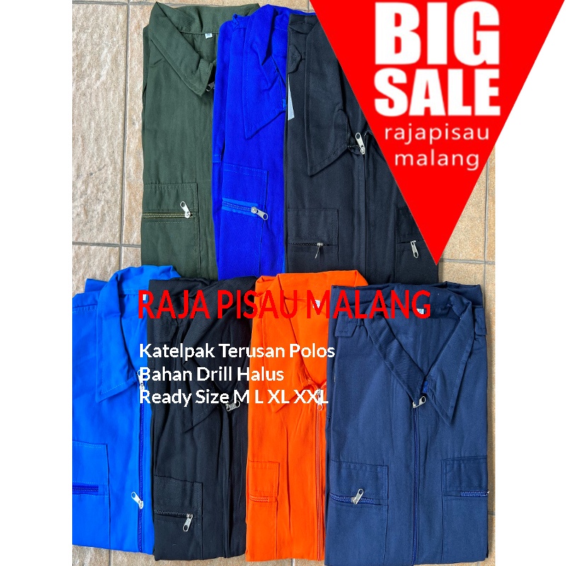 Jual Werpack Safety Polos | wearpack bengkel | baju bengkel | seragam ...