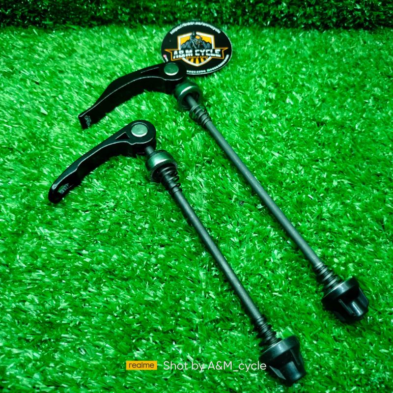 Jual quick release baut as roda sepeda/skewer qr tuas pengunci hub ...