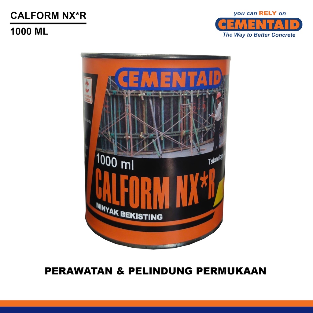 Jual CEMENTAID - CALFORM NX*R Minyak Bekisting (1000ml) | Shopee Indonesia