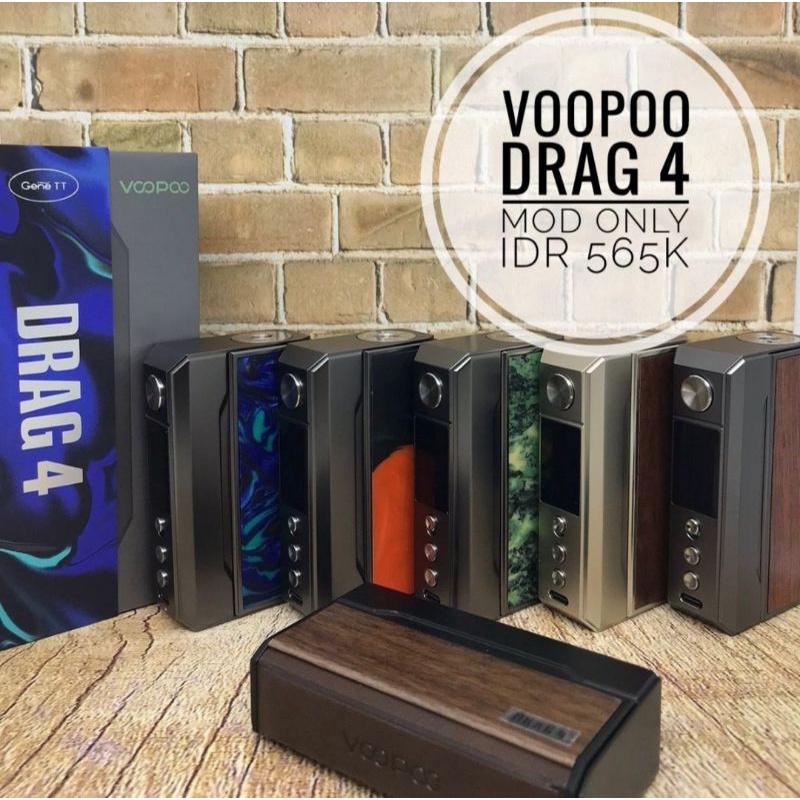 Jual Drag 4 Mod Only by Voopoo | Shopee Indonesia