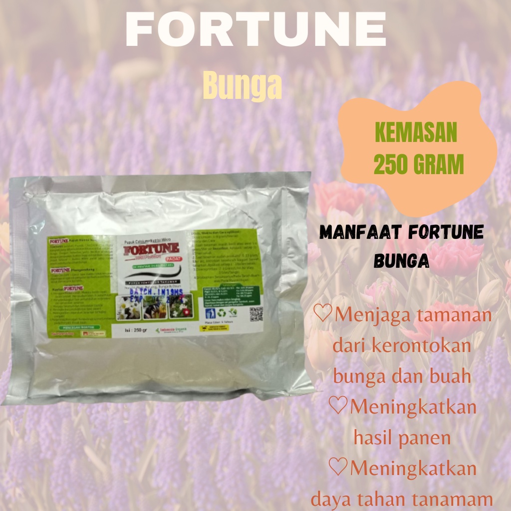 Jual Pupuk Menyuburkan Bunga, Pupuk Bunga,FORTUNE BUNGA | Shopee Indonesia