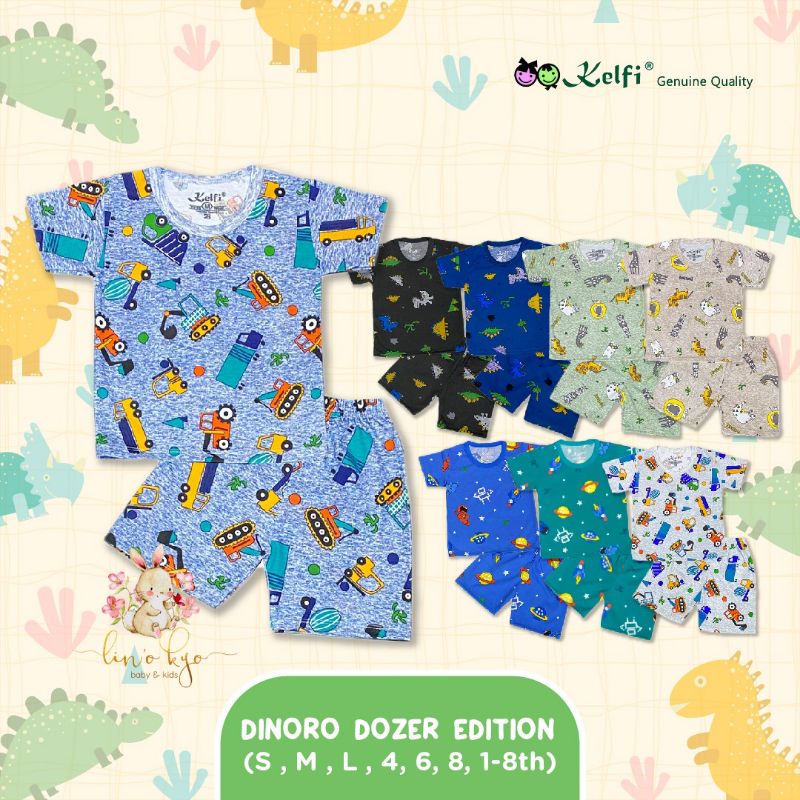 Jual Setelan Anak DINORO DOZER KELFI | Shopee Indonesia