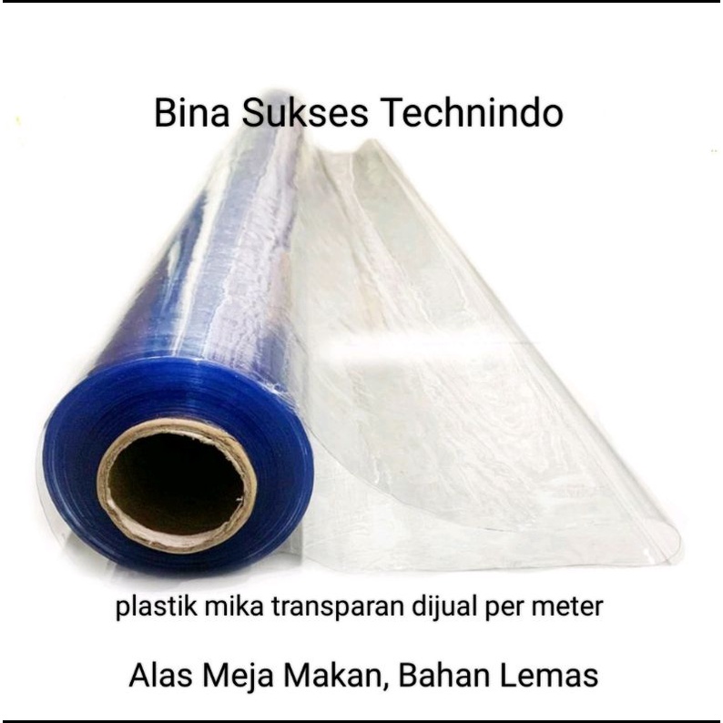 Jual Plastik mika bening transparan meteran / alas taplak meja makan | Shopee Indonesia
