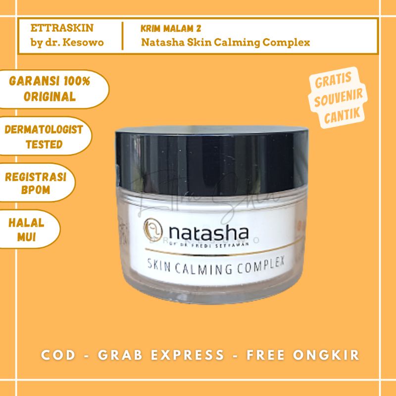 Jual Natasha Skincare - Skin Calming Complex / Krim Pelembab Malam ...