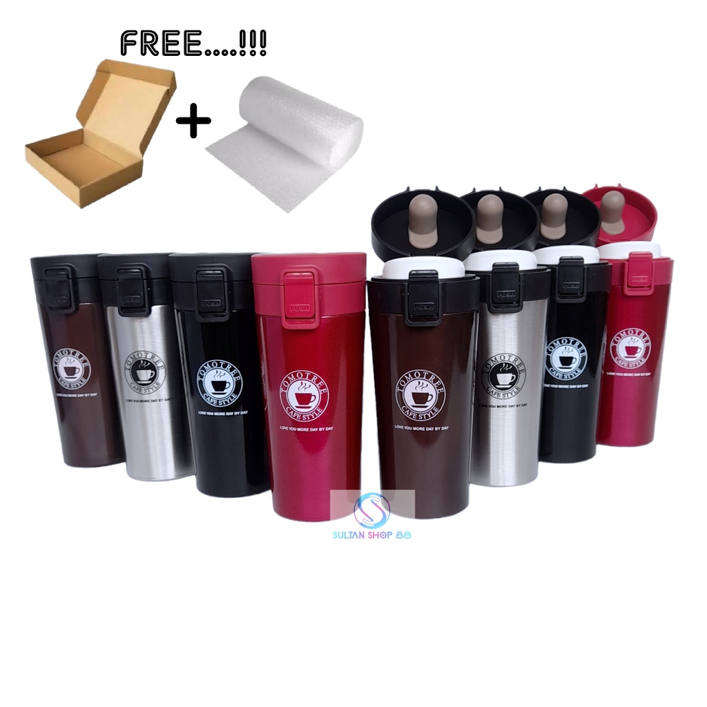 Jual Termos Air Panas Kopi Stainless | Termos Kopi/Travel Mug Coffee ...