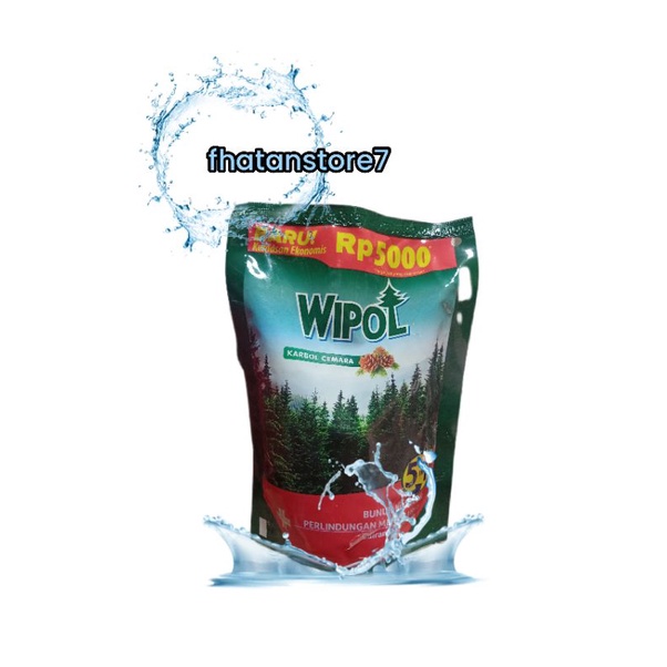 Jual Wipol Karbol 240 ml | Wipol Kemasan 5.000 Pembersih Lantai ...