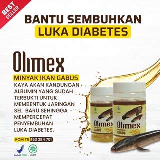 Jual OLIMEX KAPSUL MINYAK IKAN GABUS - Herbal Mempercepat Penyembuhan Luka Pasca Operasi ...