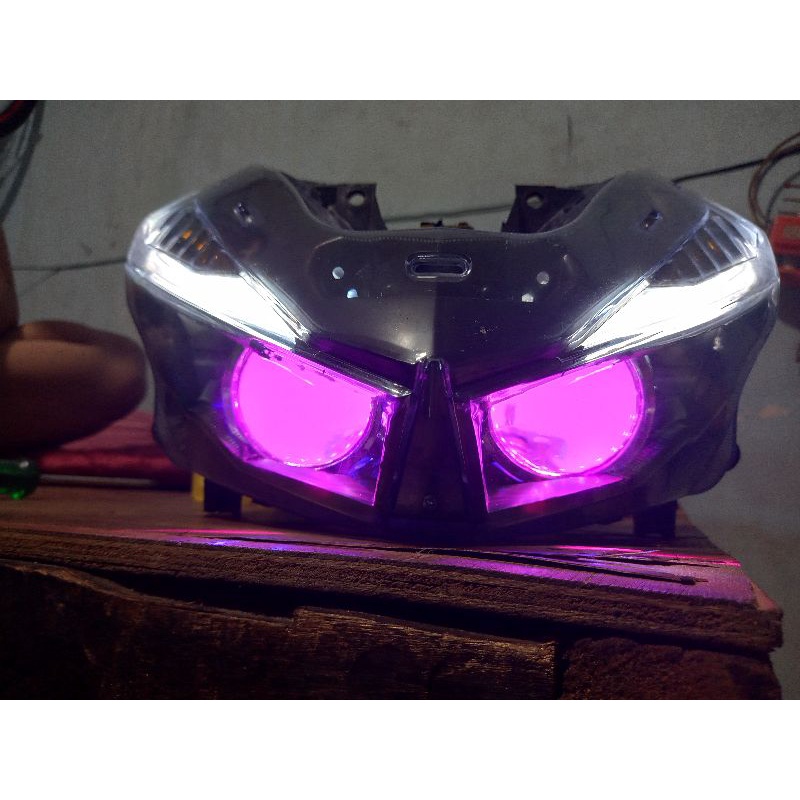 Jual projie led ala2 biled proji honda vario led old 125/150 satu set ...