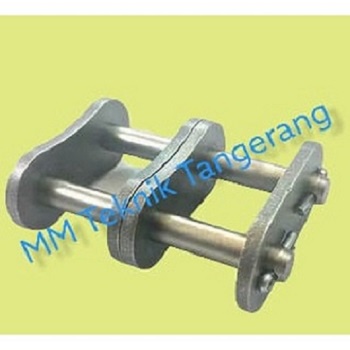 Jual Sambungan Double Rantai CL 120 Double Connecting Link Roller Chain ...