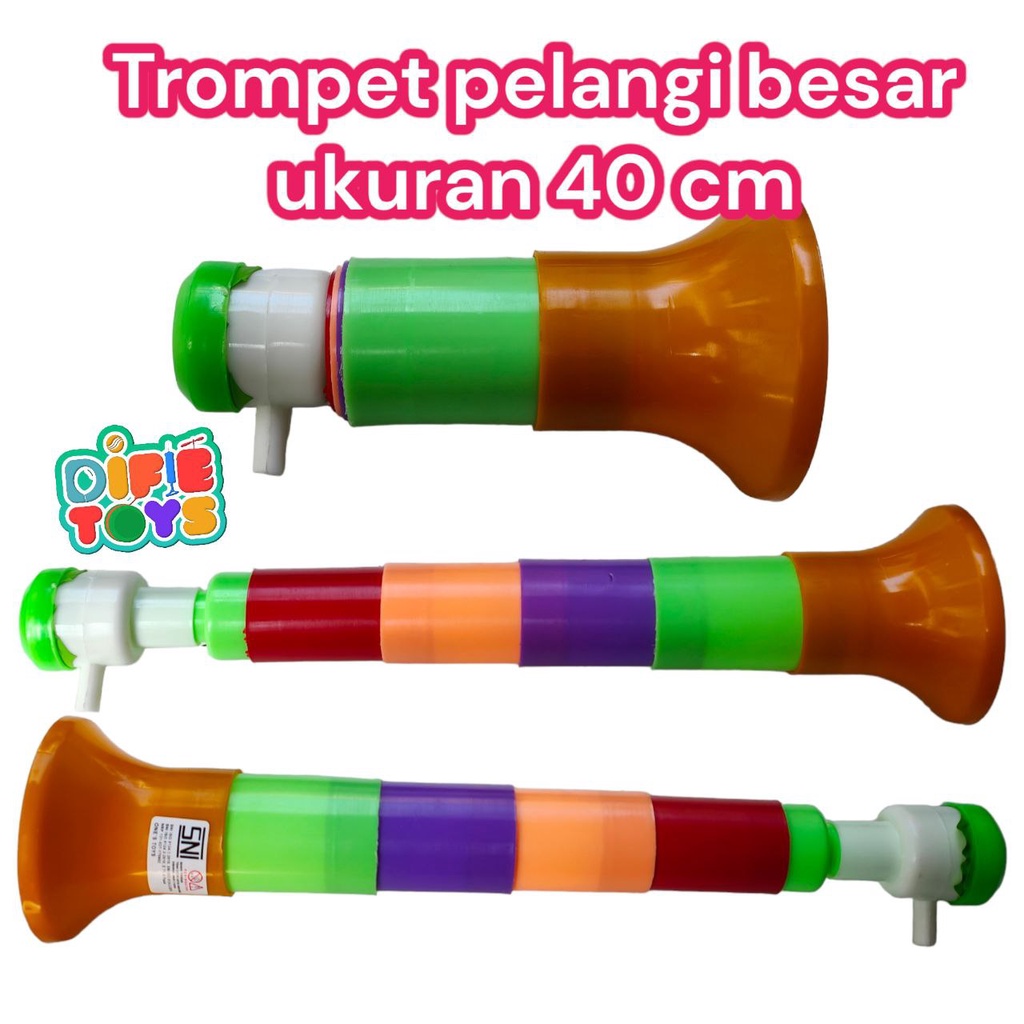 Jual Trompet pelangi besar SNI / terompet pelangi besar | Shopee Indonesia