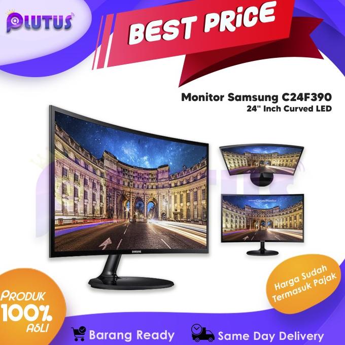 Jual Monitor Samsung 24" Inch Curved LED C24F390 Garansi Resmi ...