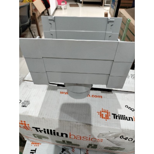 Jual CORONG TALANG KOTAK PVC / TALANG AIR / GUTTER OUTLET | Shopee ...
