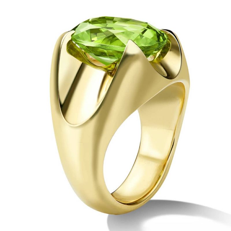 Jual natural [PERIDOT AFGHANISTAN WITH SERTIFIKAT] untuk emban cincin ...