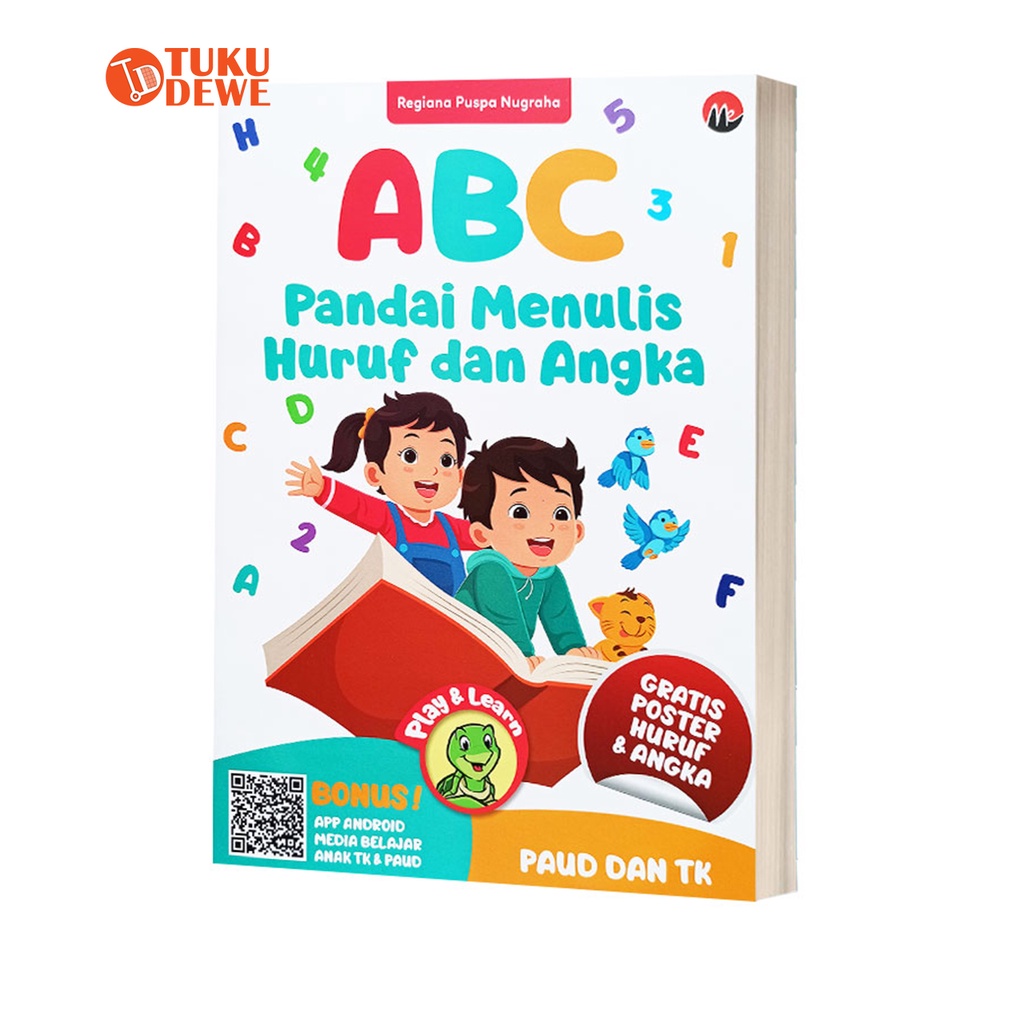 Jual Buku Belajar Menulis Huruf Dan Angka - Abc Pandai Menulis Huruf ...