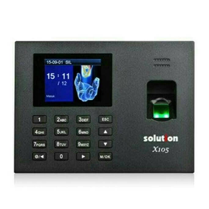 Jual mesin absensi / fingerprint / solution X105 | Shopee Indonesia