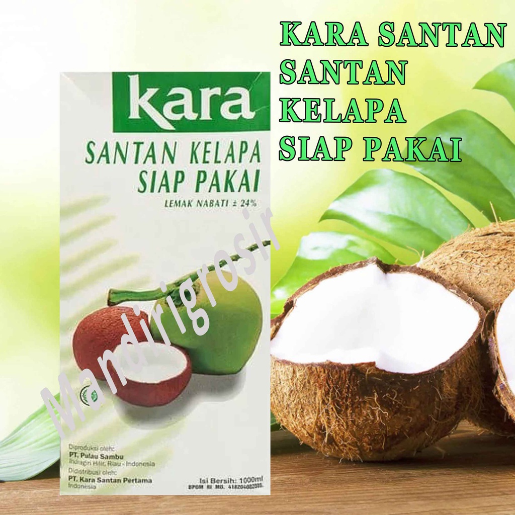 Jual Santan Kelapa * Kara Santan * Santan Siap Pakai * 1000ml | Shopee Indonesia