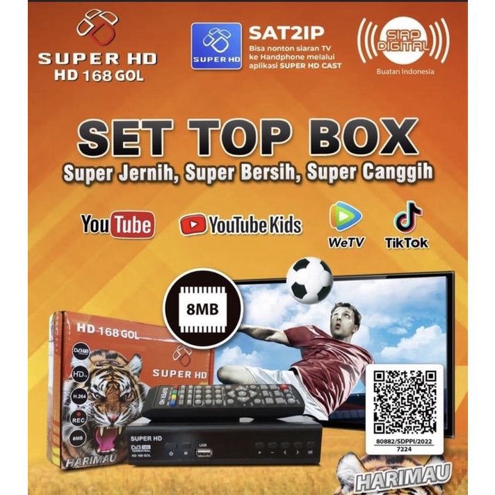 Jual set top box super hd Set top box dvb t2 antena uhf bisa youtube ...