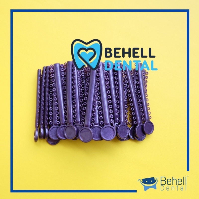 Jual 5Pics Karet Behel Gigi Motif Power O Ring Bulat PREMIUM TEBAL ...
