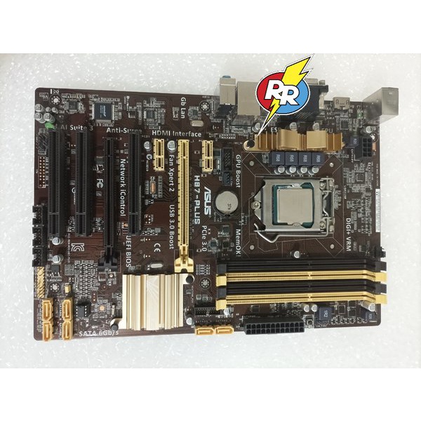 Jual Mainboard Mobo Motherboard Atx Gaming Asus H87 -PLUS 1150 Paket Prosesor intel Core i5 4570 ...
