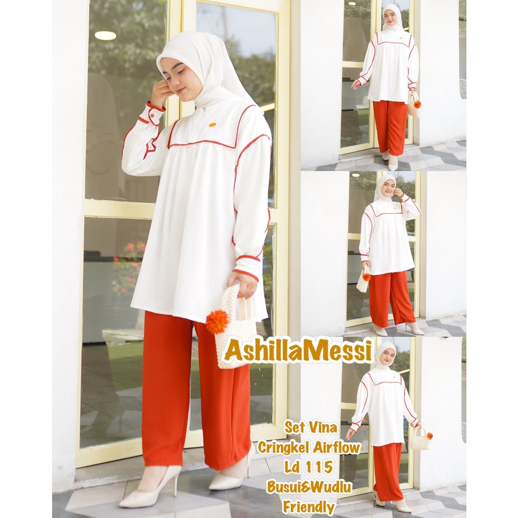 Jual ONESET TERBARU//ONESET CRINCLE//ONESET PREMIUM//ONESET PUTIH ...