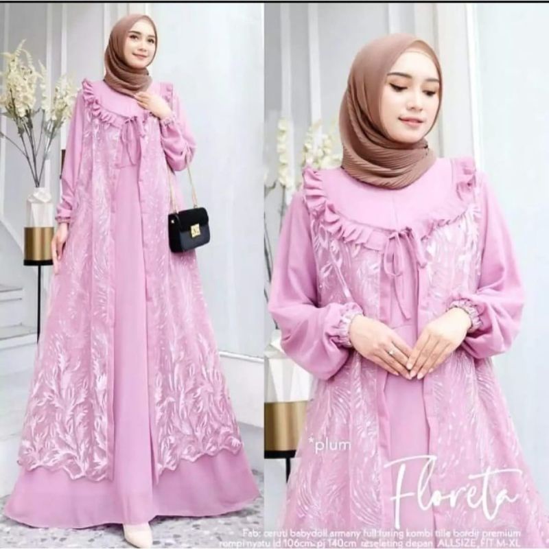 Jual Floreta Dress #Drestermurah ( COD ) | Shopee Indonesia