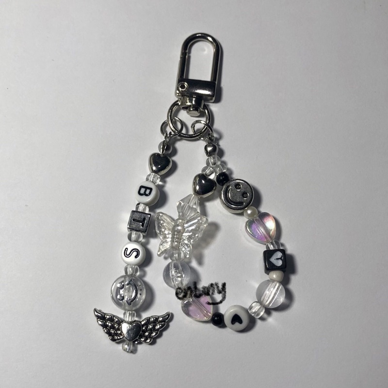 Jual Cypher Phone Strap | Custom | Black Clear White | | Shopee Indonesia