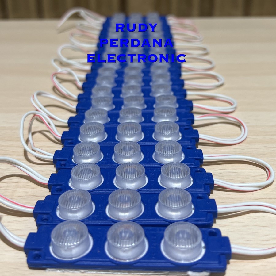 Jual LAMPU LED MODUL 3 MATA 24V 3W 24 VOLT 3 WATT | Shopee Indonesia