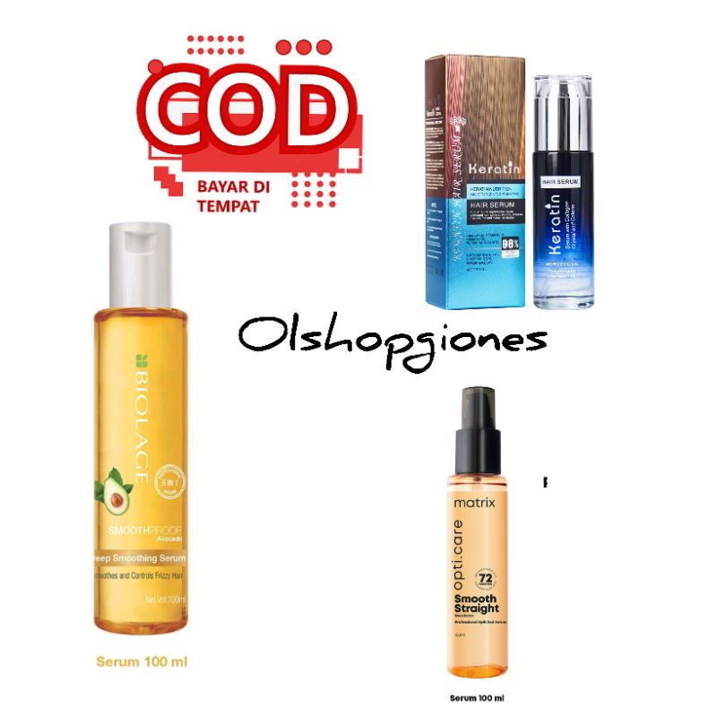 Jual Vitamin MATRIX Serum biolage smooth Opticare Optilong 100ml ...