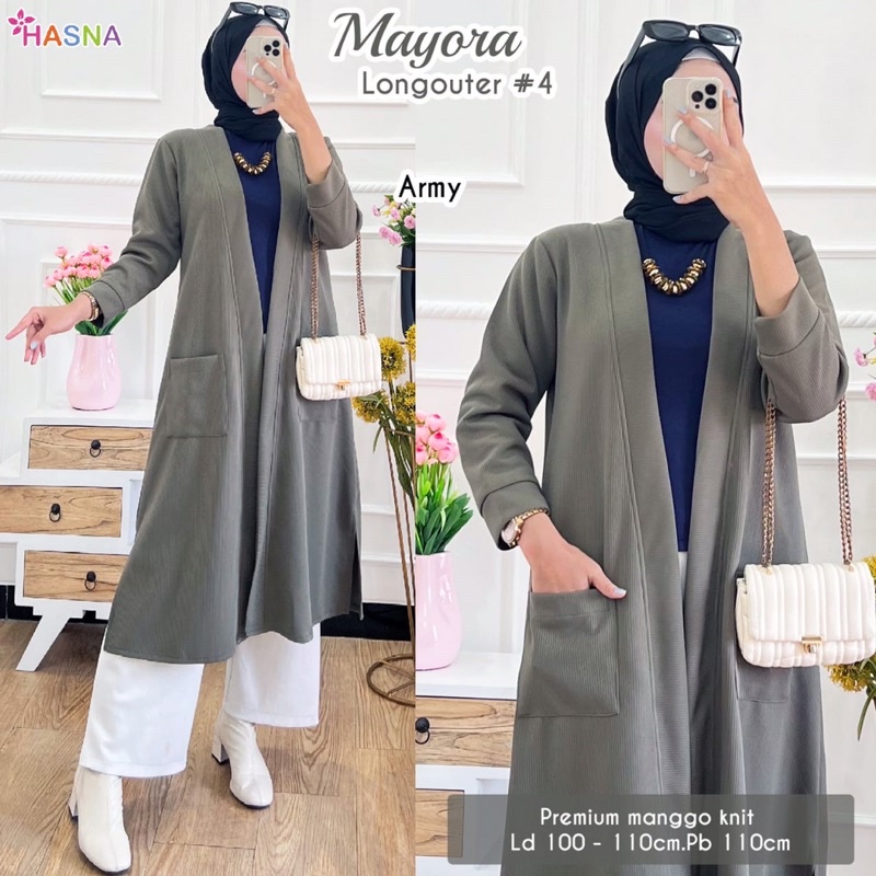 Jual Mayora Long Outer | Shopee Indonesia